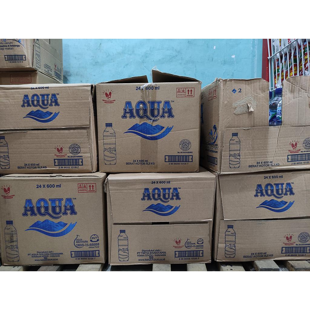 Aqua Botol 600ml | e-Order