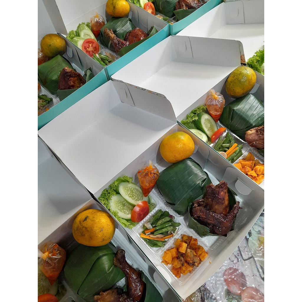 Paket 1 Nasi Box & 1 Snack Box | e-Order