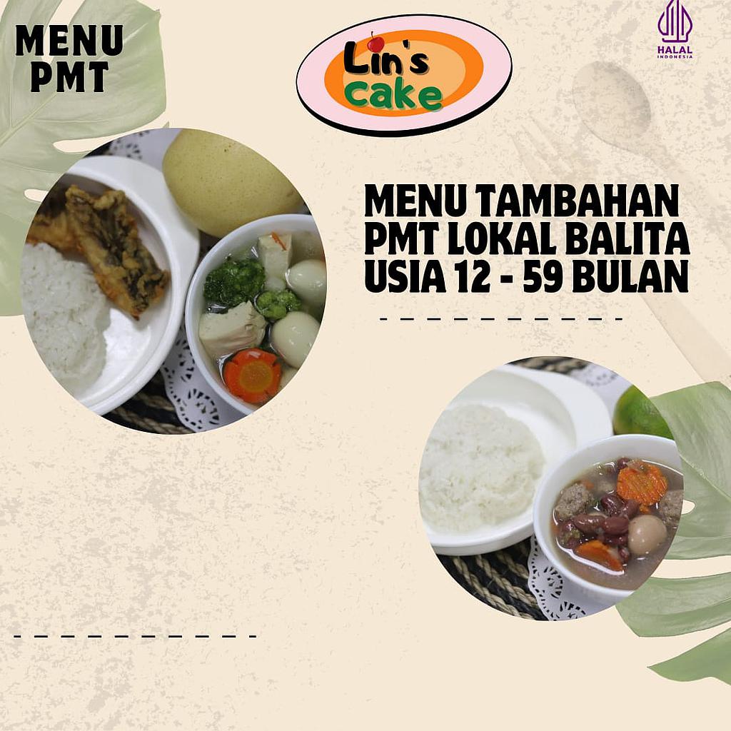 Menu Makanan Tambahan PMT Lokal Balita Usia 12-59 Bulan | Lin's Cake ...